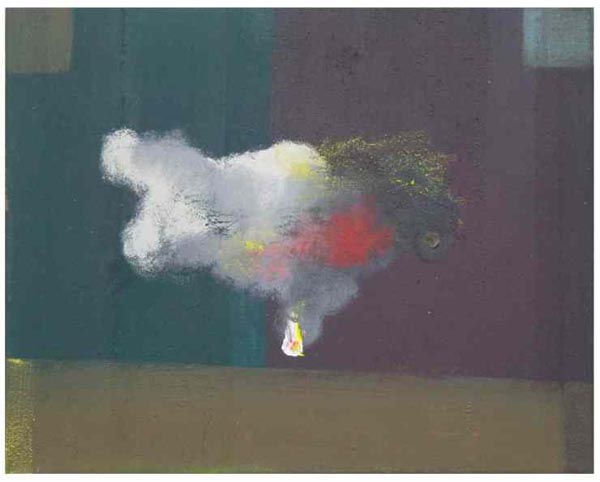 PAINTING :: Merlin James @ Galerie Les Filles du Calvaire, Paris: ex ...